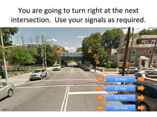 Turn Signal Assessment | PPT