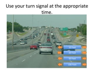 Turn Signal Assessment | PPT