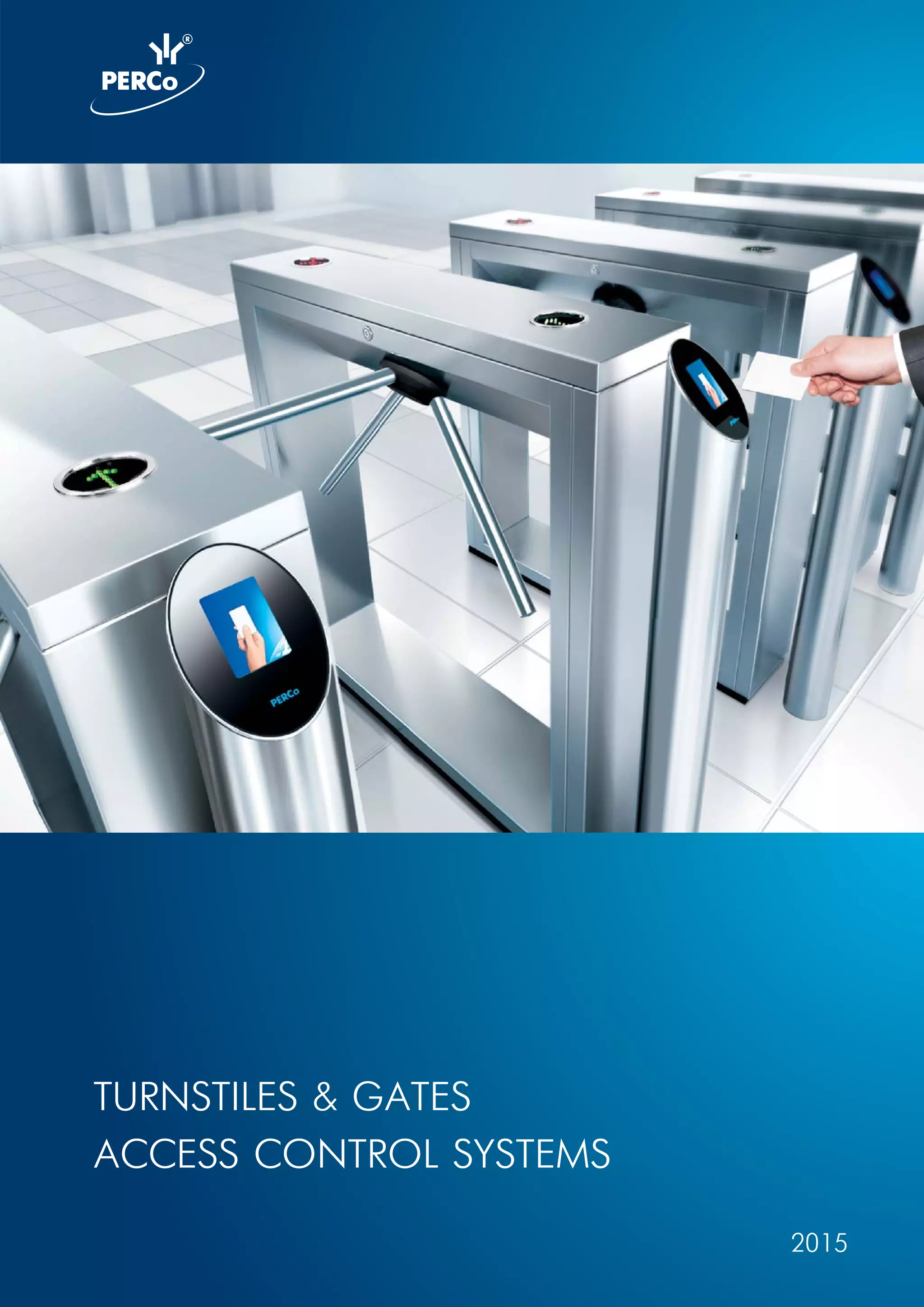 Turnstiles & Access Control Systems. PERCo Catalogue | PDF