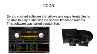 Turntables timeline | PPT