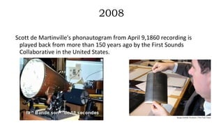 Turntables timeline | PPT