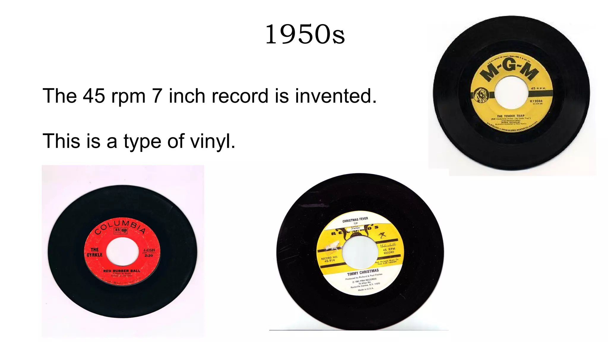 Turntables timeline | PPT