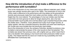 Turntables timeline | PPT