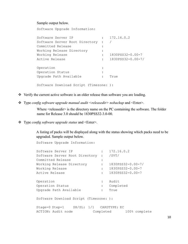 Training Alcatel-Lucent WDM PSS 183x | PDF