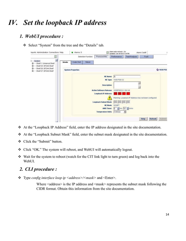 Training Alcatel-Lucent WDM PSS 183x | PDF