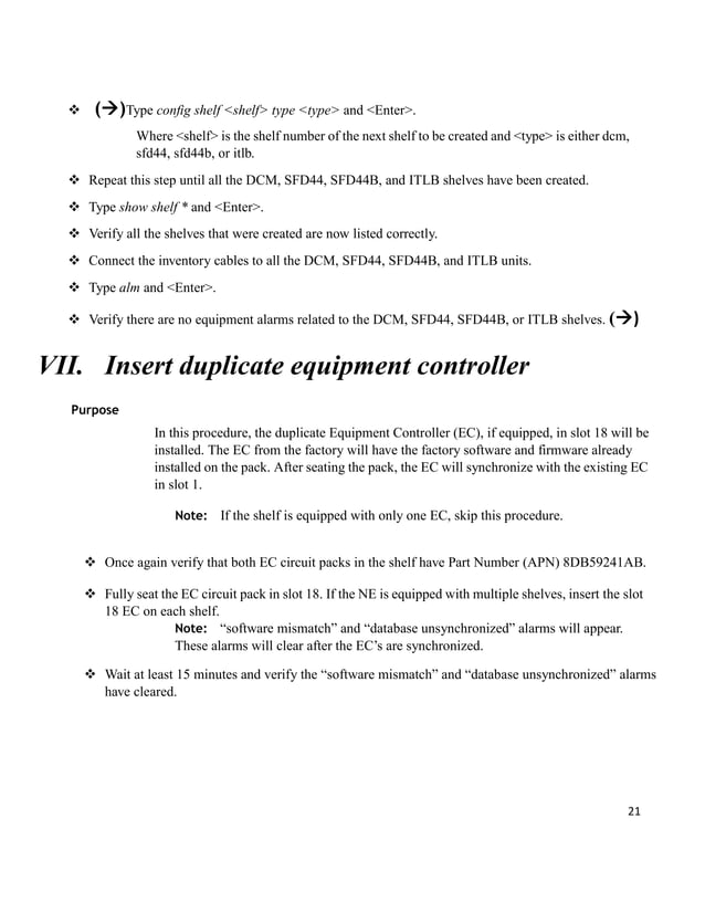 Training Alcatel-Lucent WDM PSS 183x | PDF