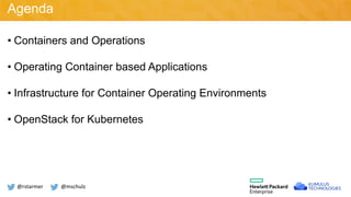 Turn up the Heat with OpenStack and Kubernetes | PDF | Cloud Computing ...