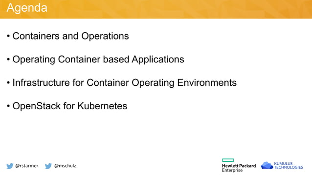 Turn up the Heat with OpenStack and Kubernetes | PPT