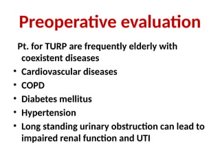 TURP trans urethral resection of prostate | PPT