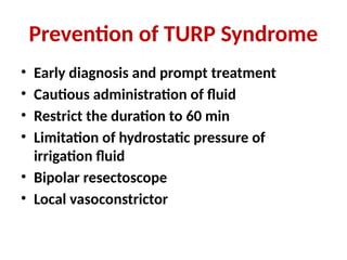 TURP trans urethral resection of prostate | PPT