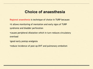 Transurethral resection of prostate in males | PPT