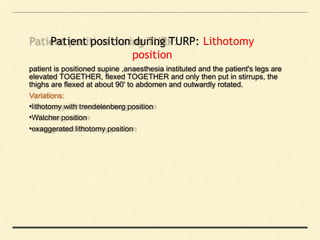 Transurethral resection of prostate in males | PPT