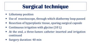 BPH case undergoing TURP | PPT