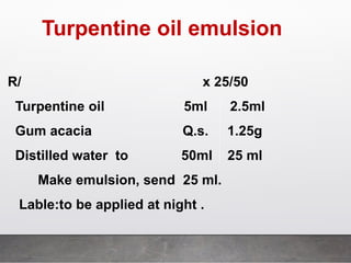 Turpentine (2) and Castor oil (3) emulsions 2025 ANU.pdf