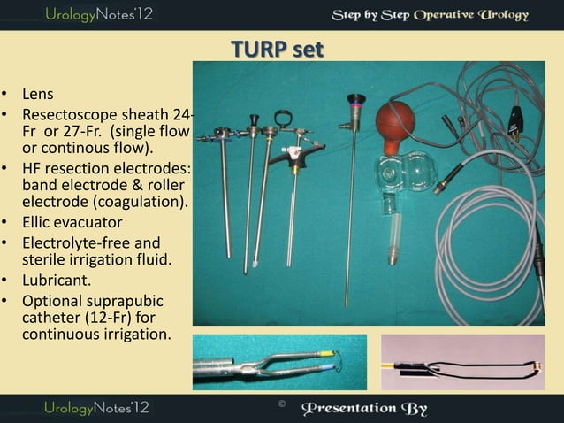 TURP step by step operative urology | PDF | First Aid | Injuries