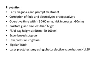 TURP SYNDROME and its management options.pptx