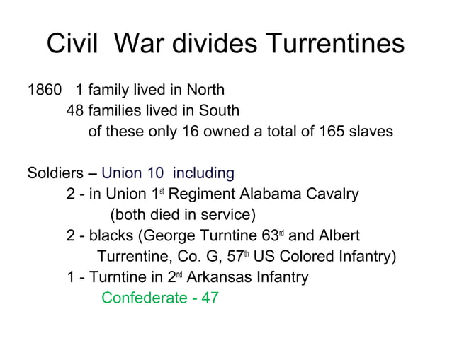 Turrentine-Cravens 2015 reunion | PPT