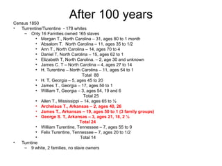 Turrentine scroggins reunion 2013 | PPT