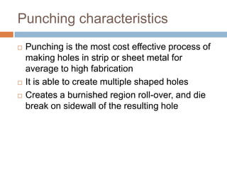 Turret punching ppt | PPTX
