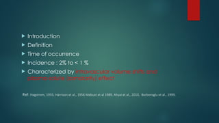 TUR SYNDROME for prostate urology presentation | PPT