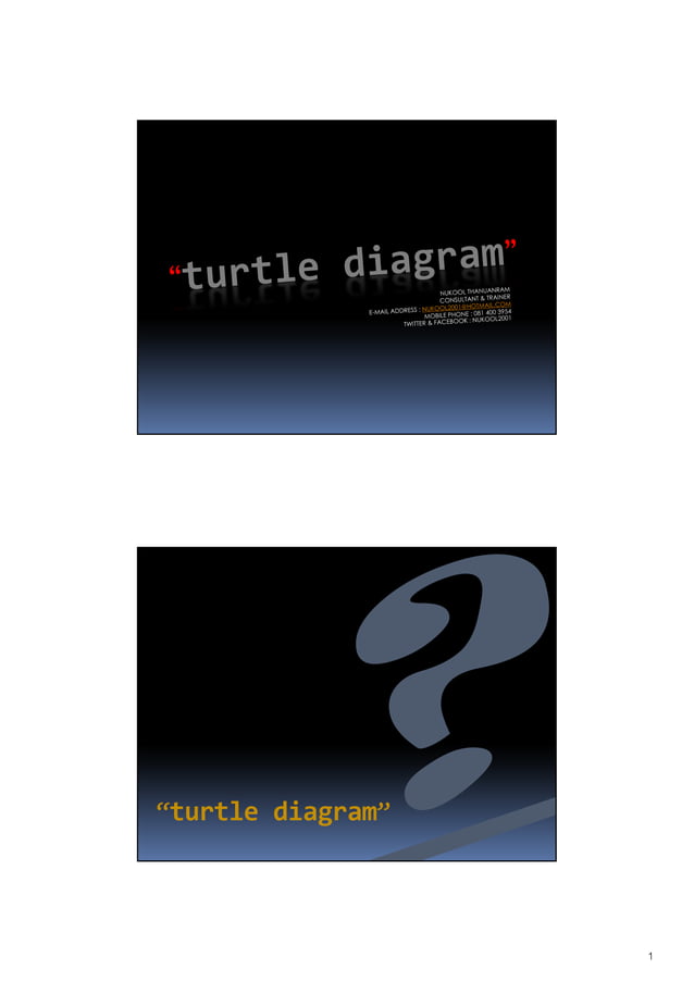 Process Analysis by Turtle Diagram | PDF