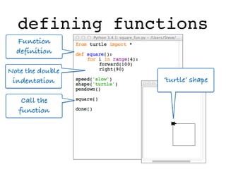 Turtle Geometry the Python Way | PDF