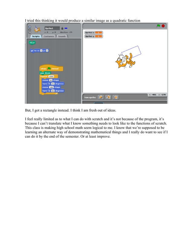 Turtle geometry chapter 1 problem | DOC