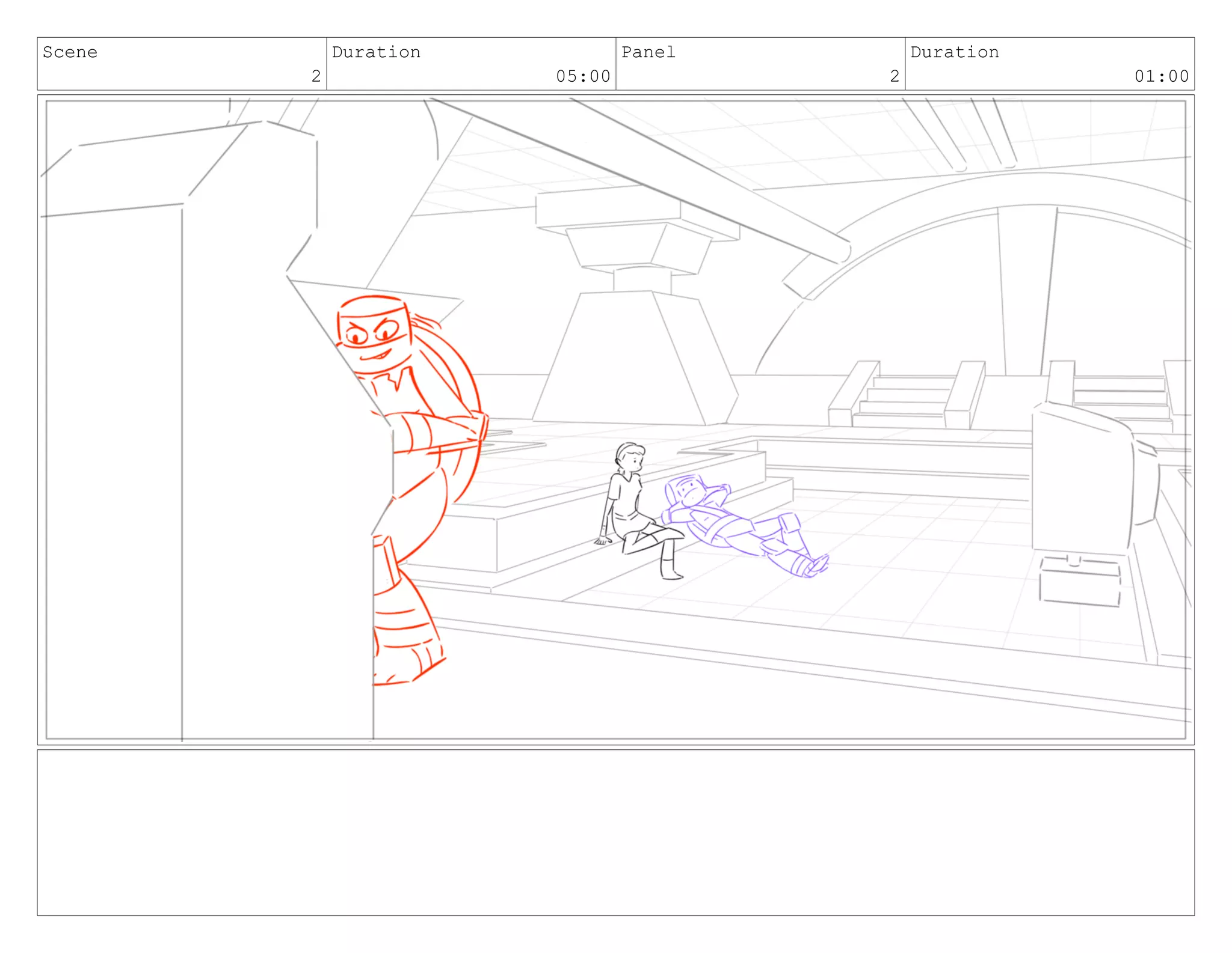 TMNT Storyboard Test (Class Assignment) | PDF
