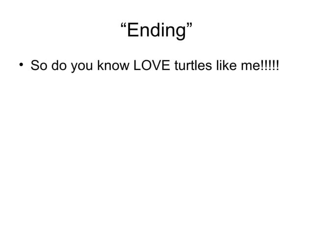 Turtles practice | PPT