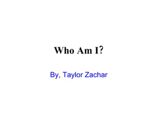 Turtle Who Am I | PPT