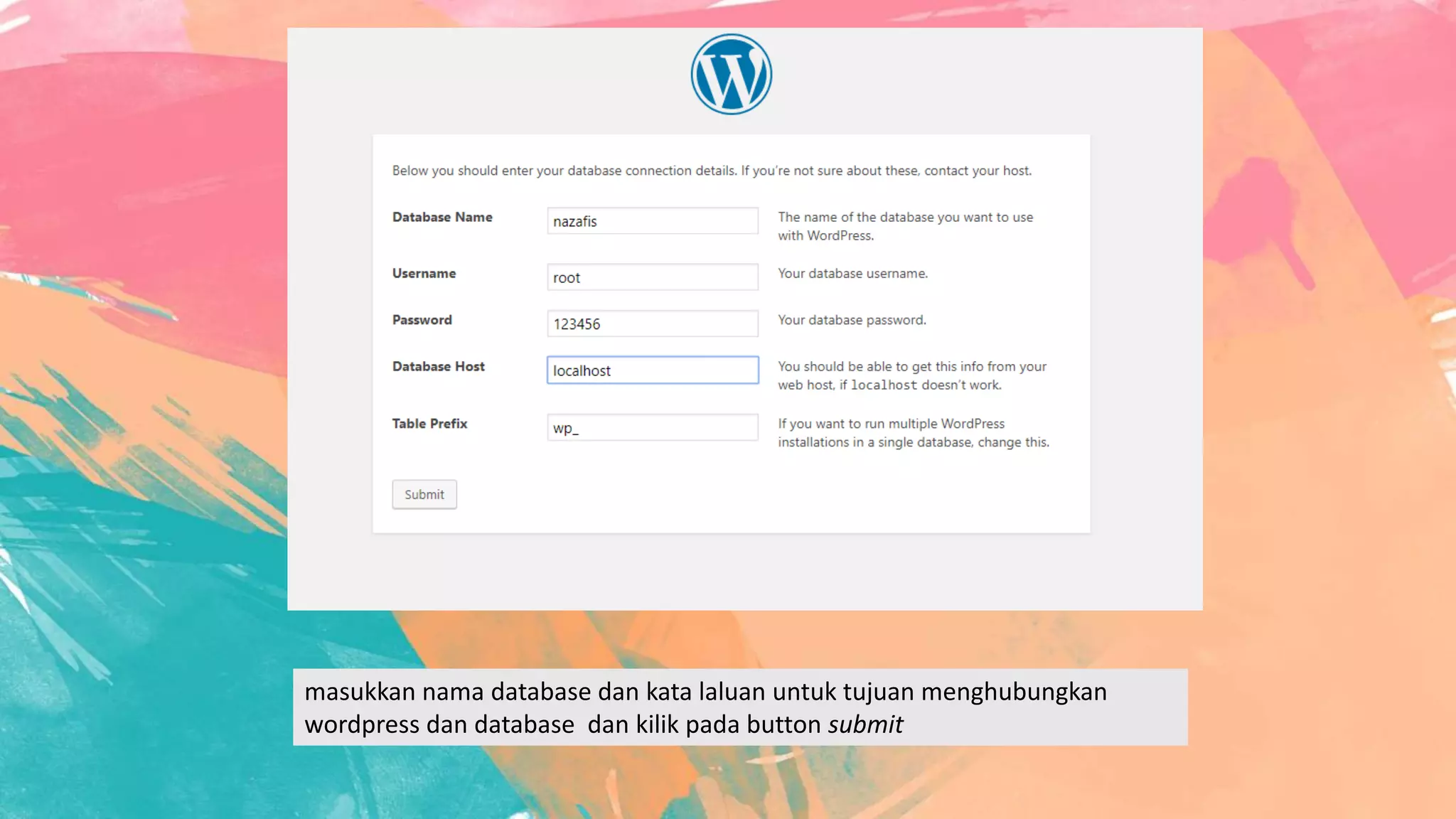 Tutorial instalasi wordpress secara localhost (xampp/wampp) | PPTX