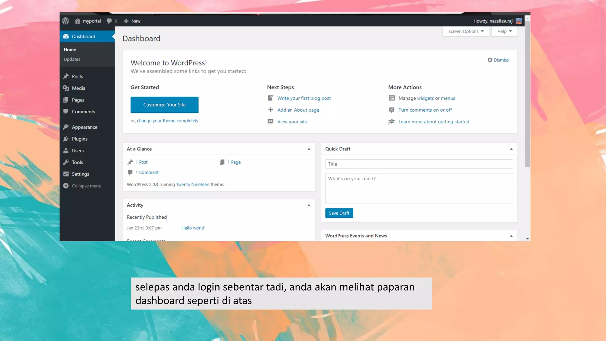 Tutorial instalasi wordpress secara localhost (xampp/wampp) | PPTX