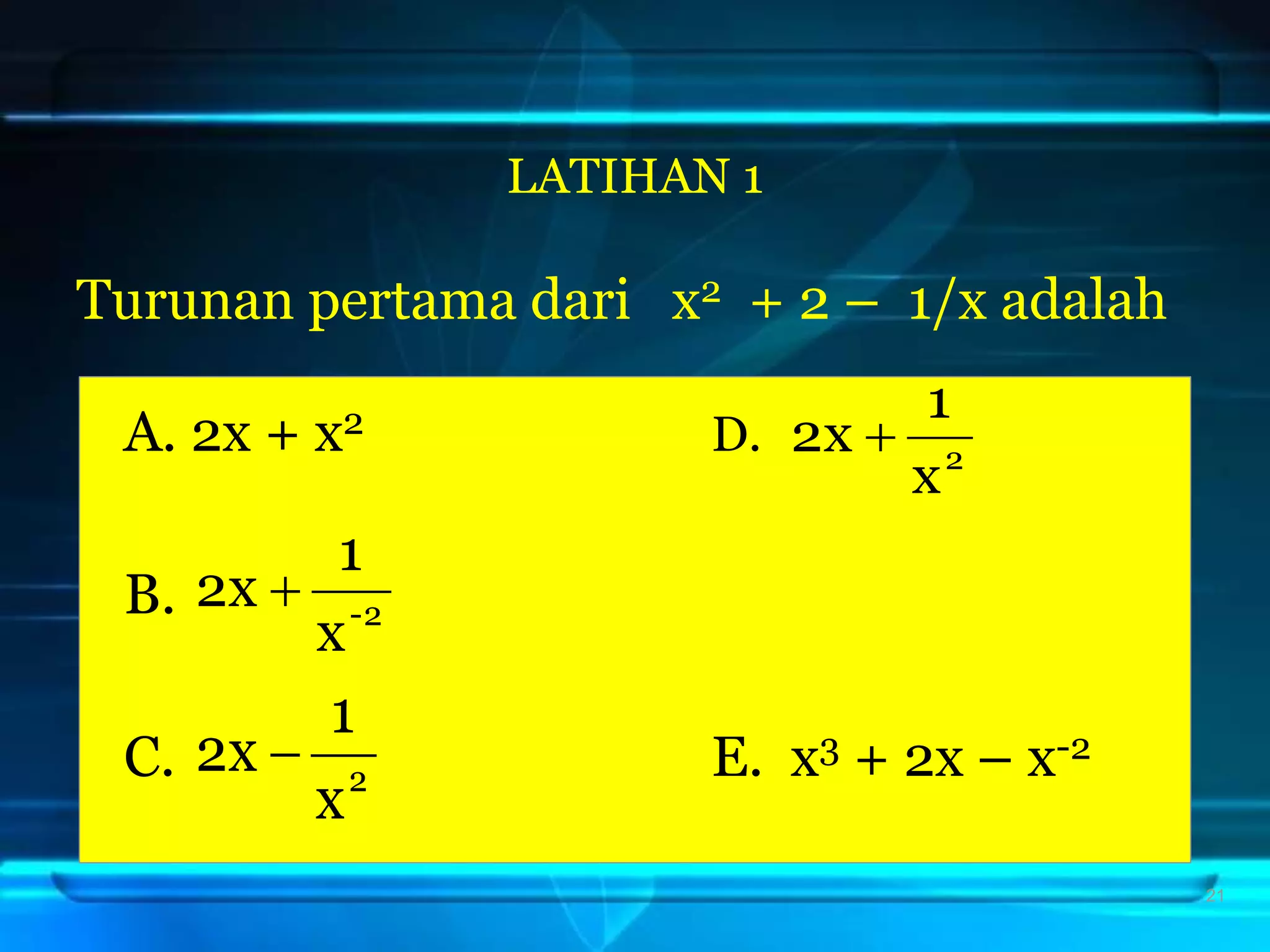 turunan-aljabar.ppt