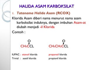 Turunan asam-karboksilat-ppt | PPT