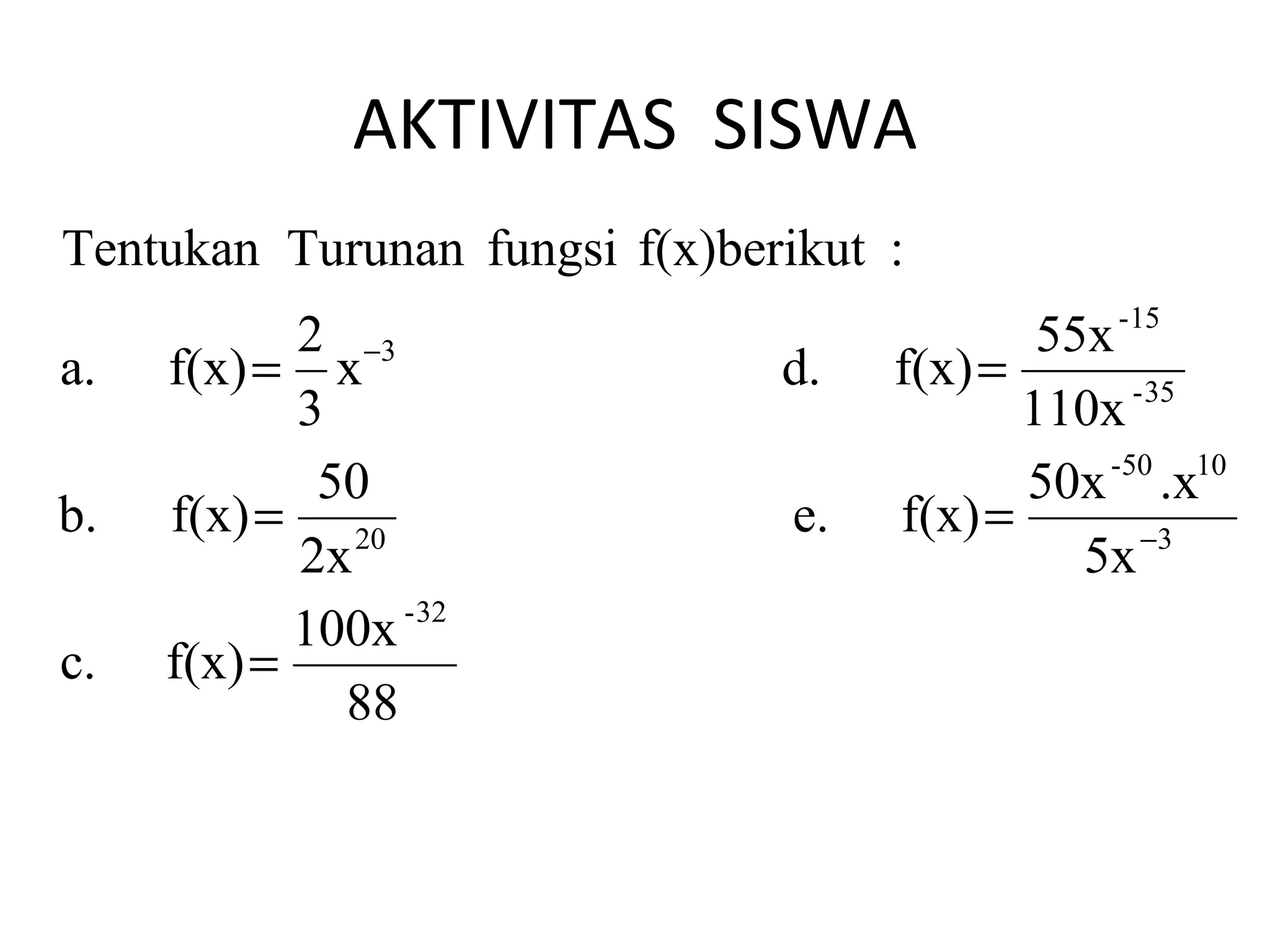 Turunan fungsi-lengkap | PPT