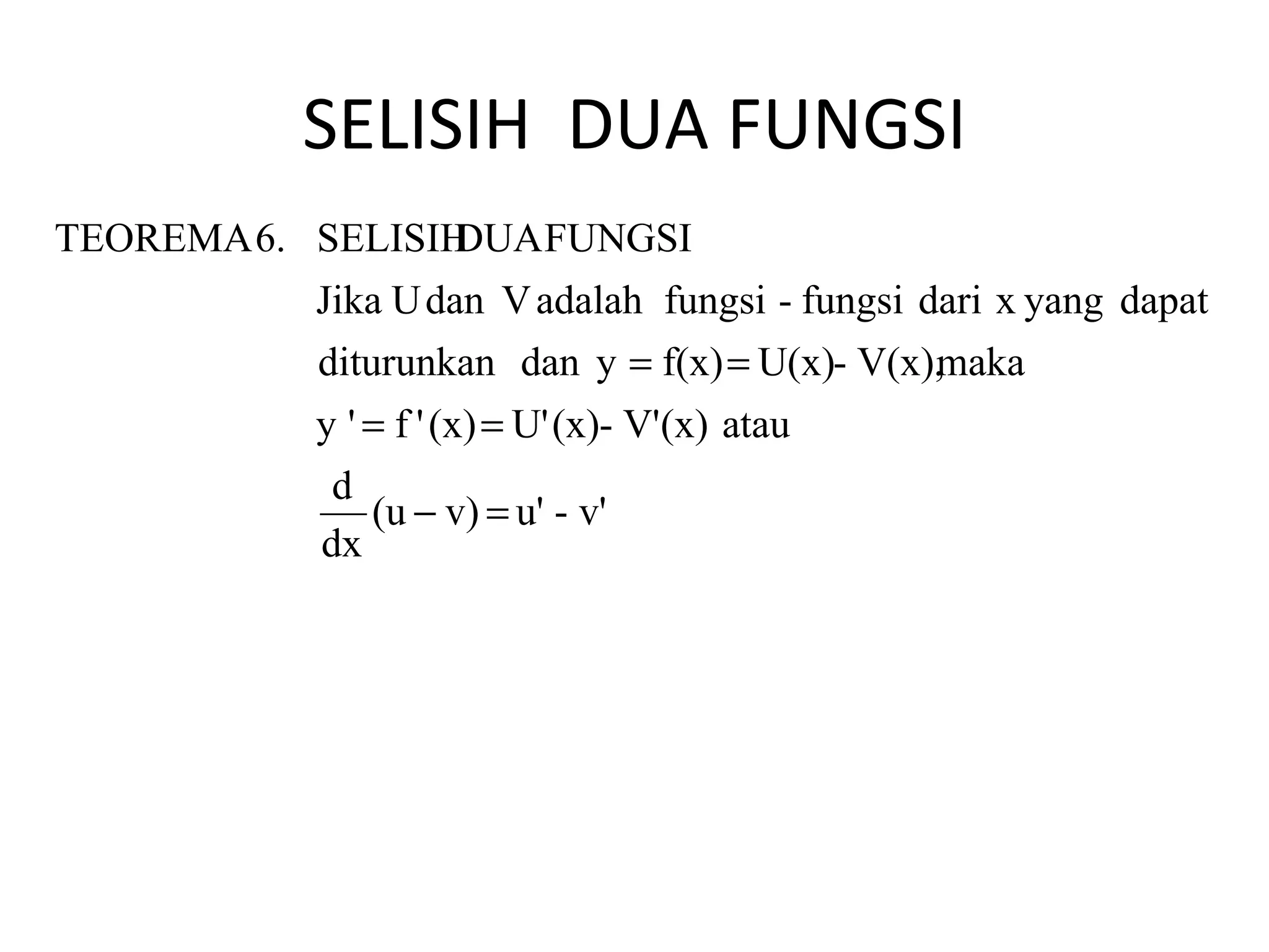 Turunan fungsi-lengkap | PPT