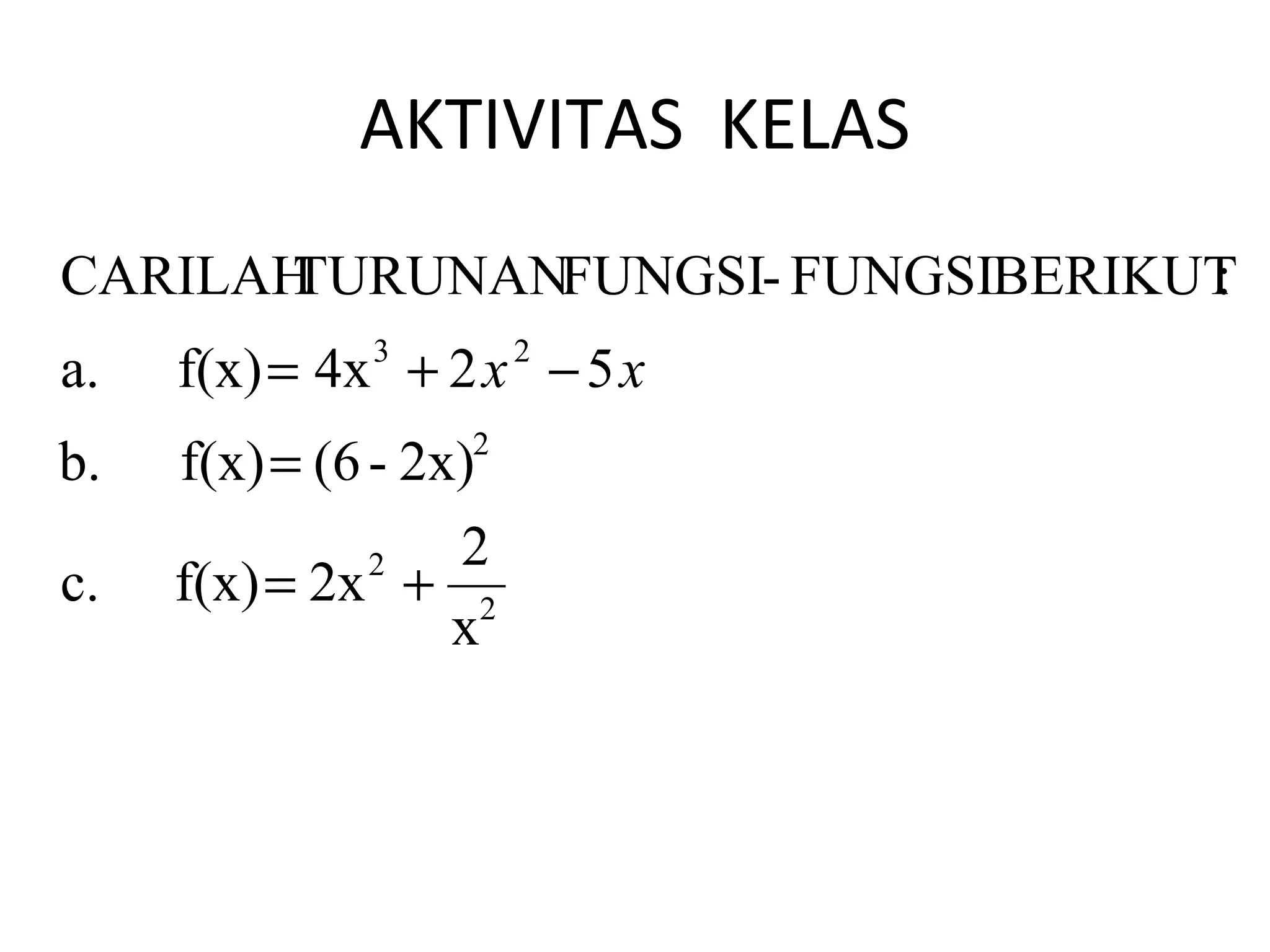 Turunan fungsi-lengkap | PPT