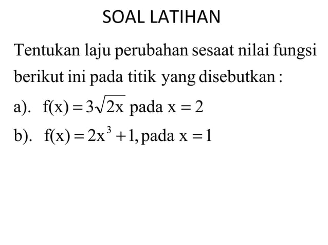 Turunan fungsi-lengkap | PPT