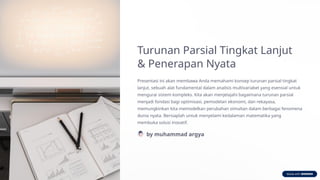 Turunan-Parsial-Tingkat-Lanjut-and-Penerapan-Nyata.pptx