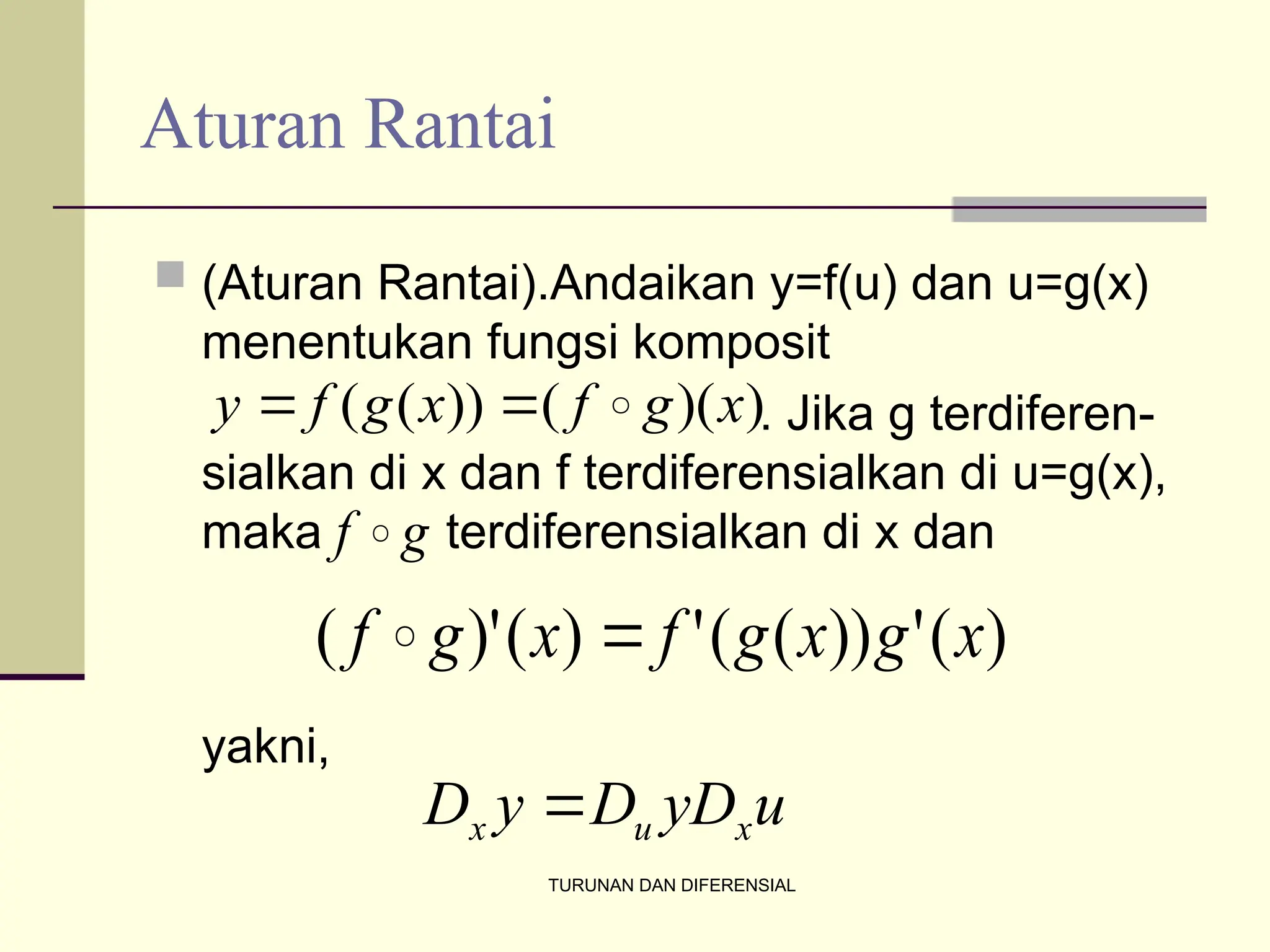 Turunan dan Operasi Turunan beserta sifat.ppt