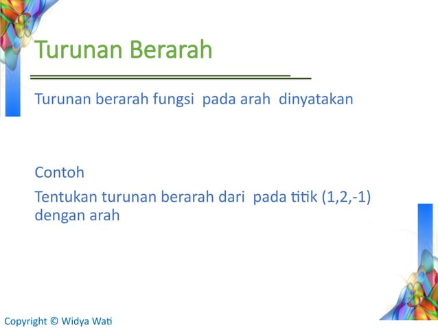 Fisika Matematika - Materi Turunan Berarah.pptx