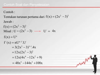 Turunan fungsi aljabar Kelas XI matematika wajib.pptx
