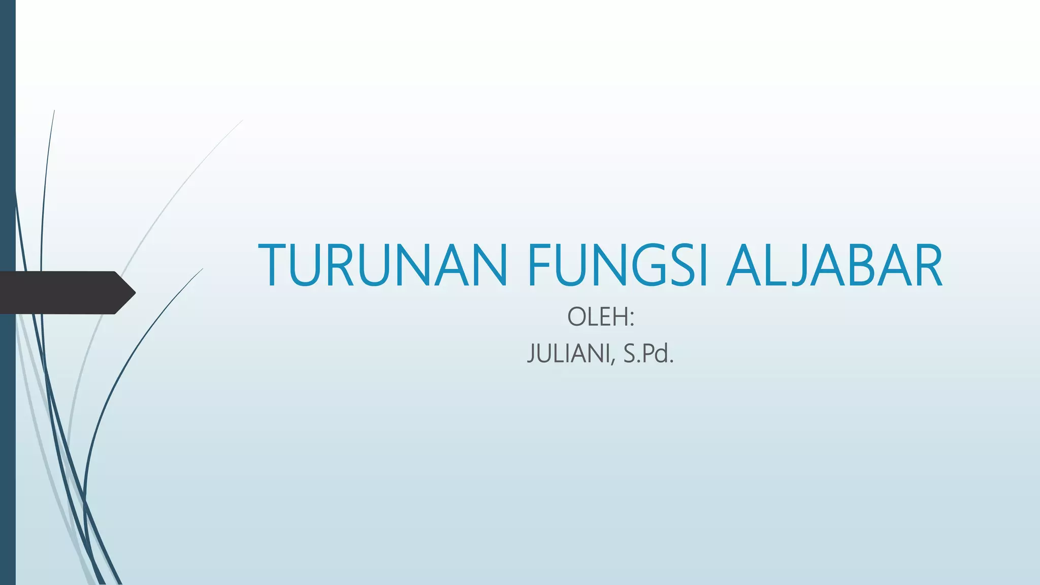 Turunan fungsi aljabar 2 | PPT