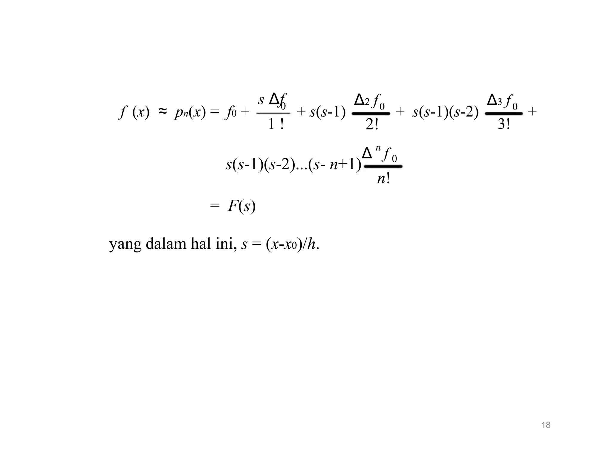 Turunan numerik | PPTX