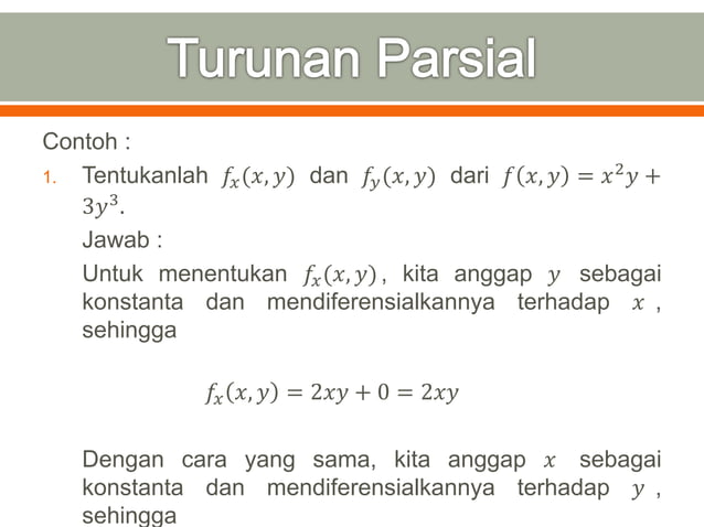 Turunan Parsial.pptx