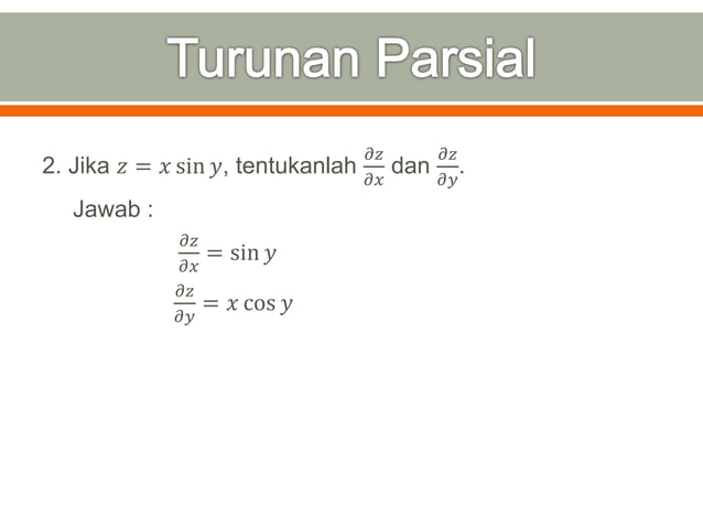 Turunan Parsial.pptx