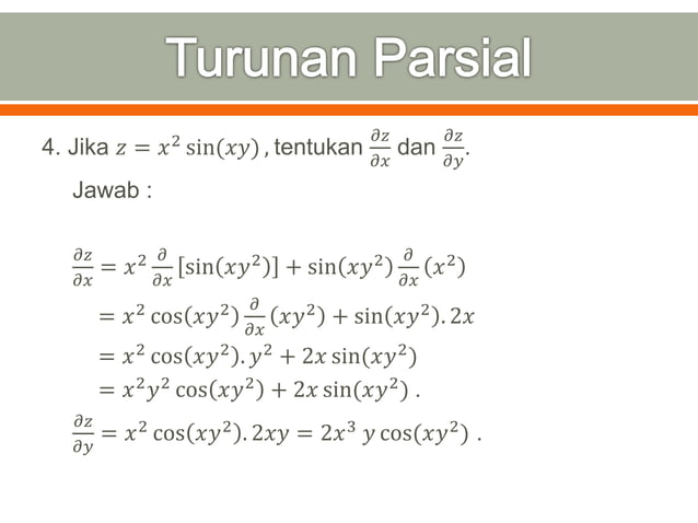 Turunan Parsial.pptx