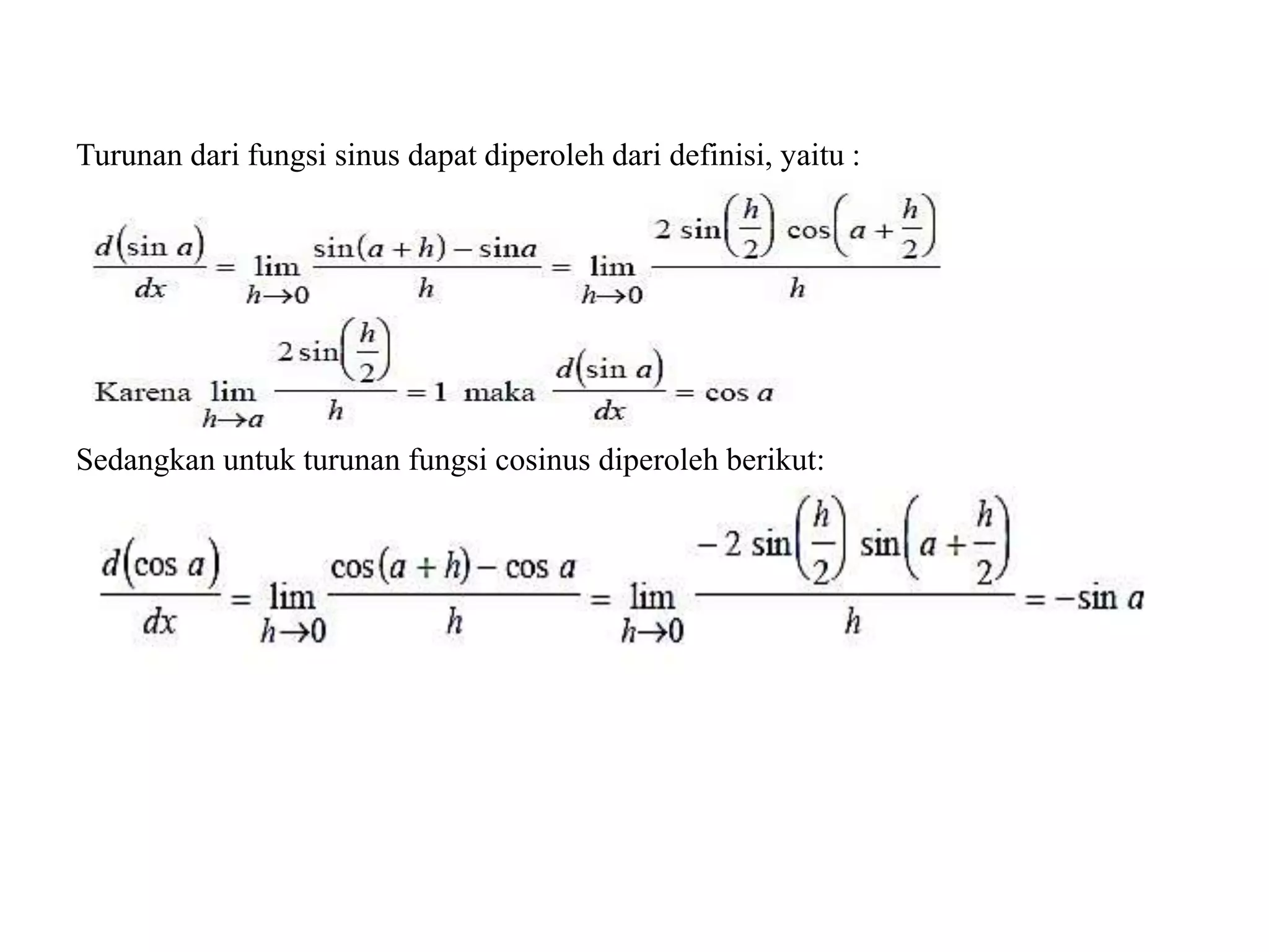 Turunan Tingkat Tinggi.ppt