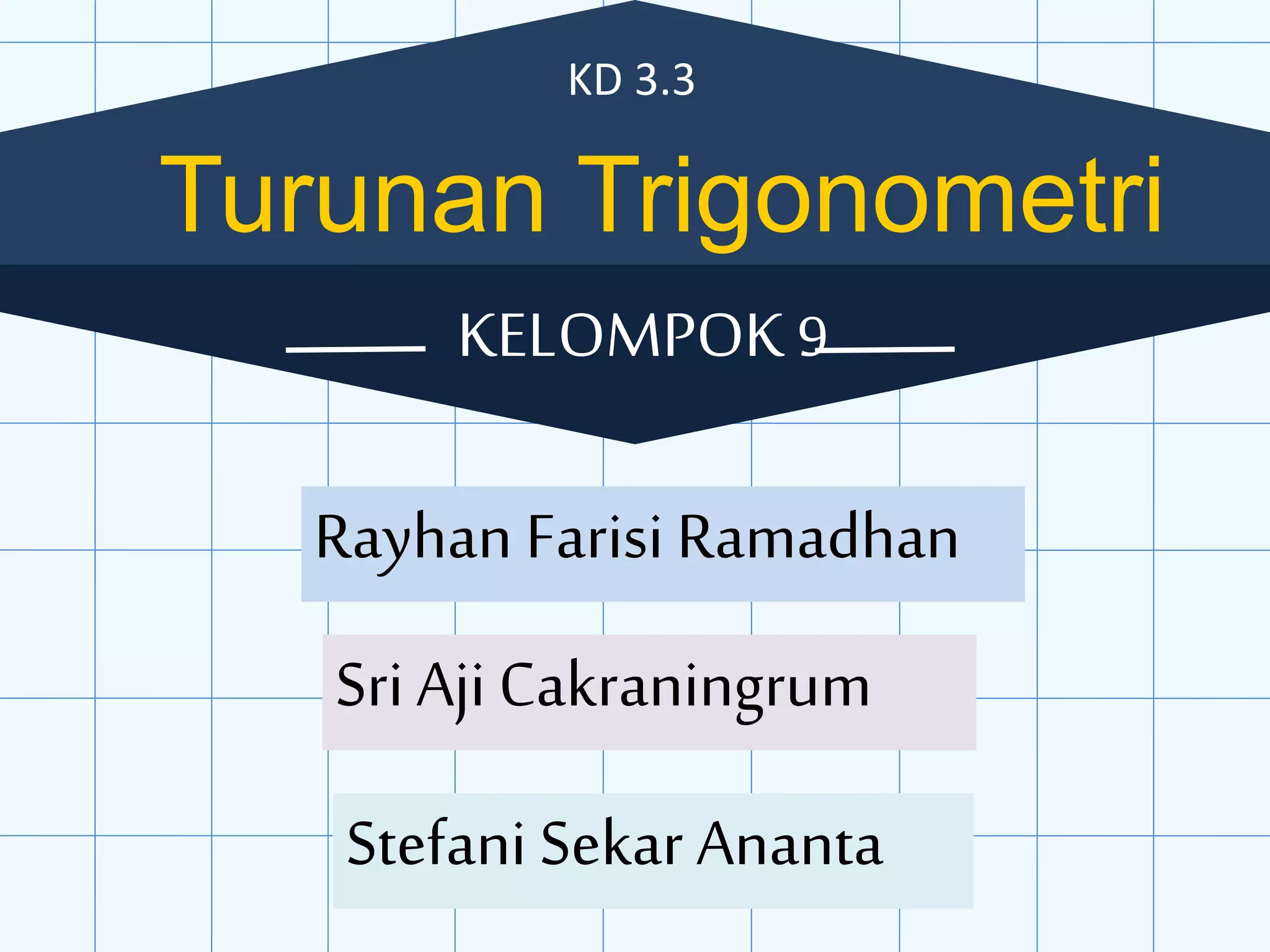 Turunan trigonometri SACN | PPT