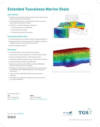 TGS NSA- Onshore Tuscaloosa Marine Shale | PDF
